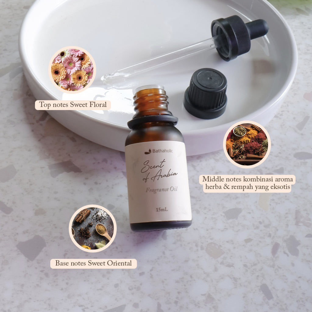 Bathaholic - Scent Of Arabia Fragrance Oil / Minyak Diffuser Aromather – thebathaholic
