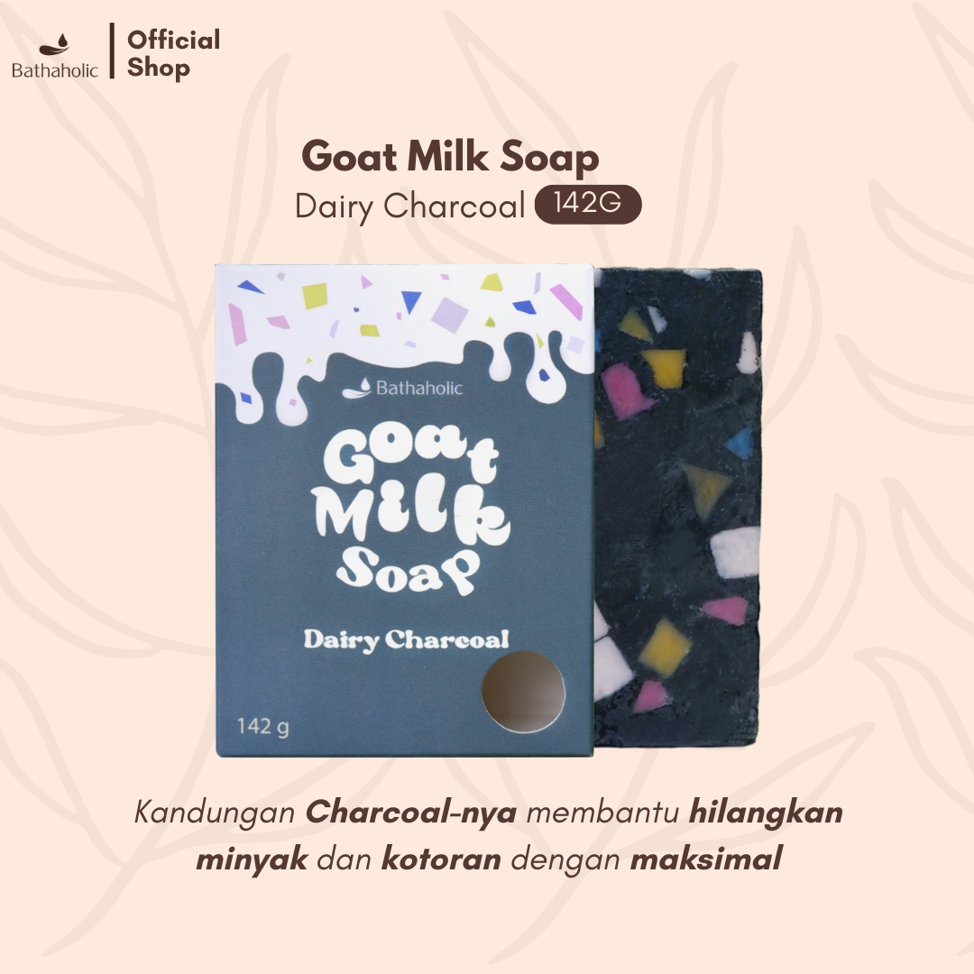 Goat Milk Soap Dairy Charcoal – thebathaholic