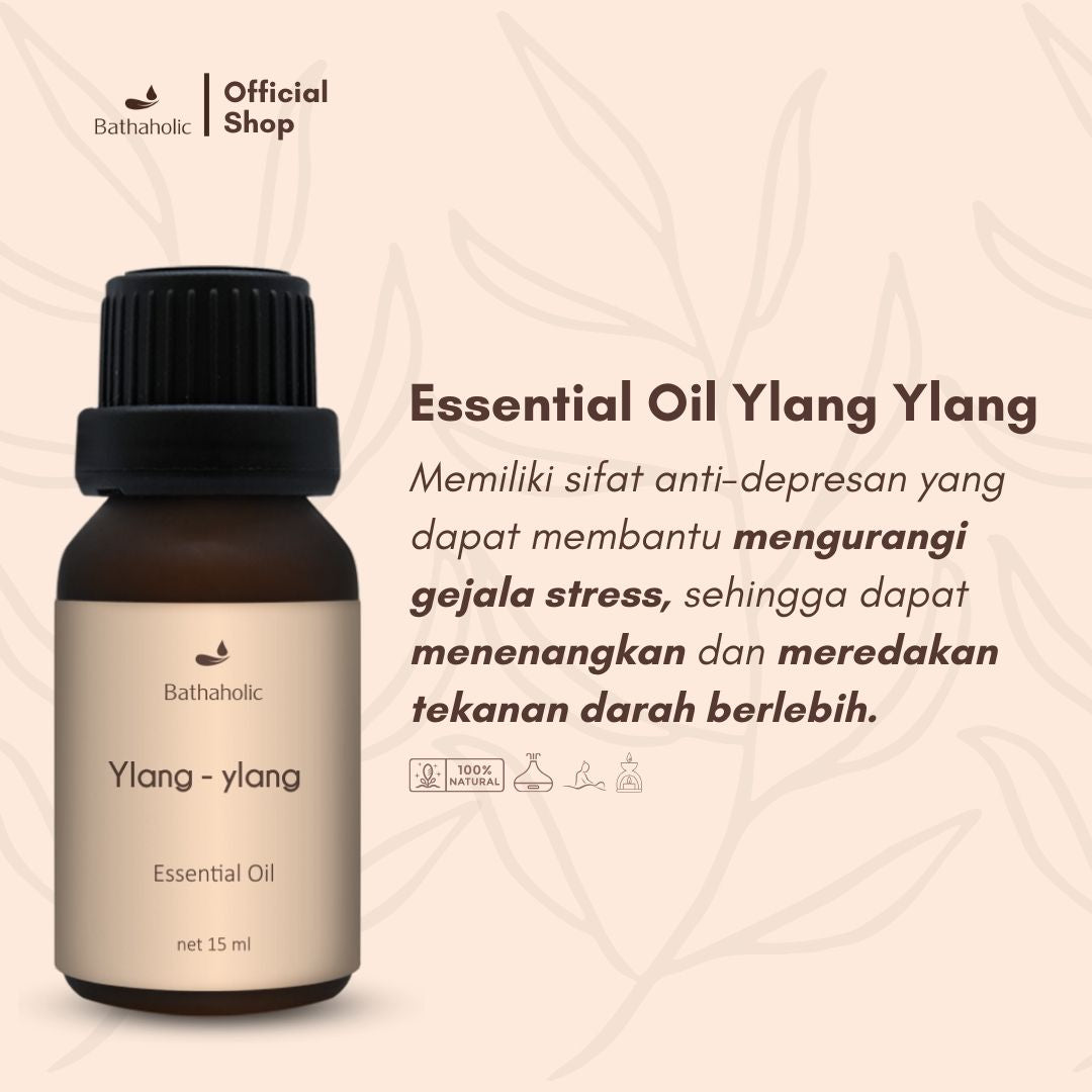 Bathaholic - Ylang-ylang Essential Oil – thebathaholic